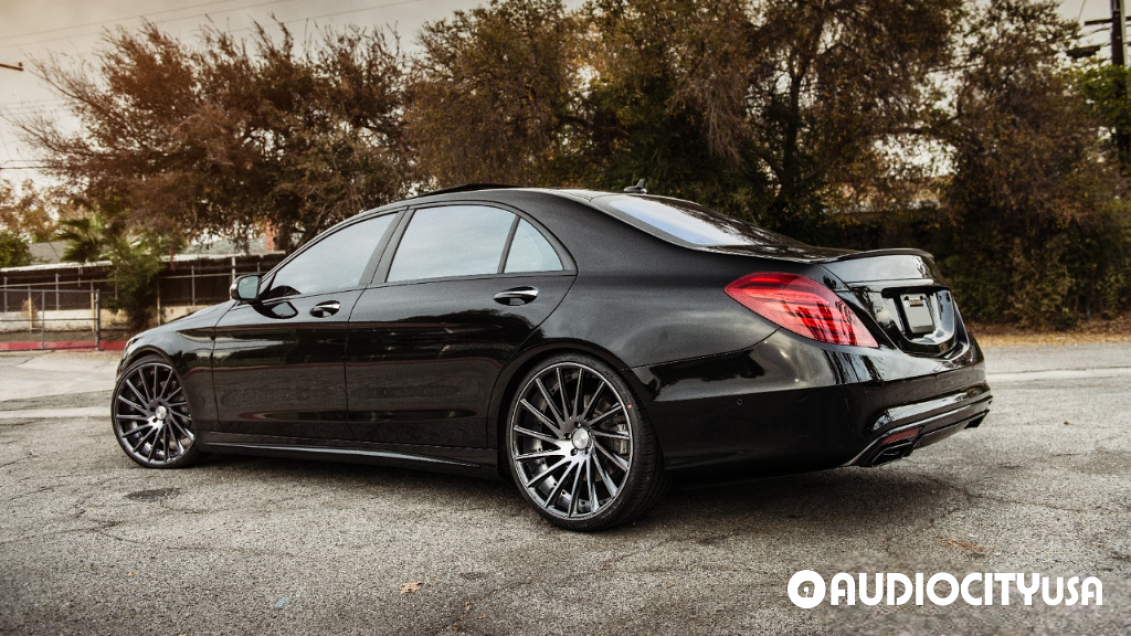 2015 Mercedes-Benz S-Class on 22" Road Force Wheels RF16 Gunmetal ...