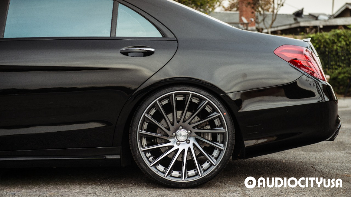 2015 Mercedes-Benz S-Class on 22" Road Force Wheels RF16 Gunmetal ...