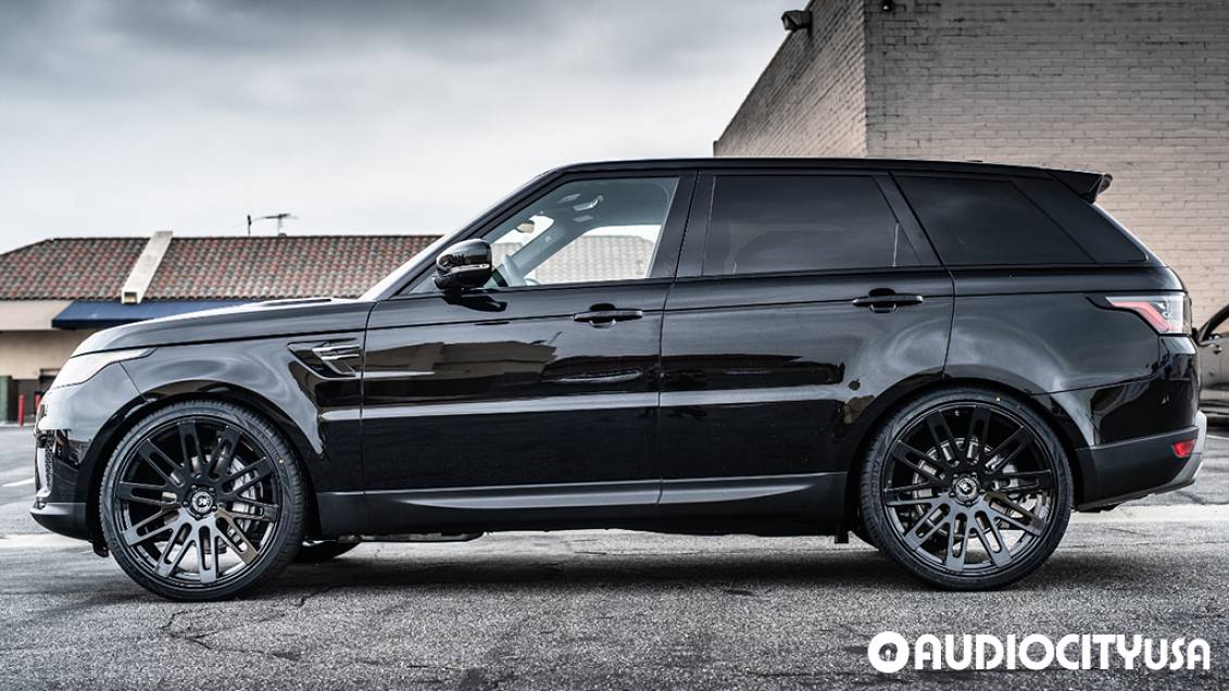 2019 Land Rover Range Rover Sport on 24" Road Force Wheels RF24 Gloss ...