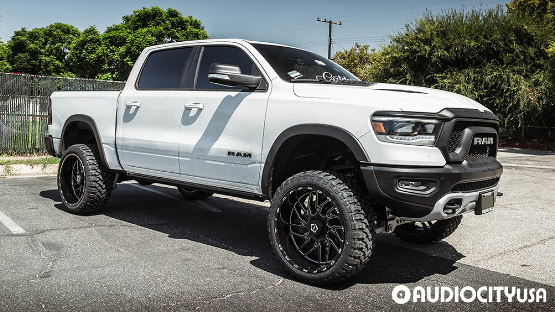 2019 RAM 1500 on 24" TIS Wheels 544BM Gloss Black Milled | Gallery ...