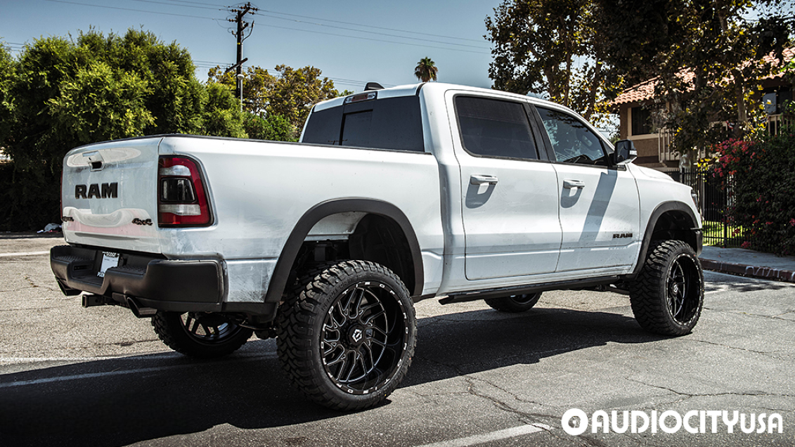 2019 RAM 1500 on 24" TIS Wheels 544BM Gloss Black Milled | Gallery ...
