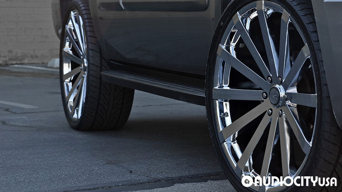 2014 GMC Yukon 4WD on 26" Velocity Wheels VW12 Chrome | Gallery ...