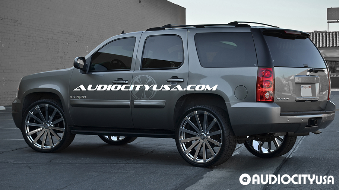 2014 GMC Yukon 4WD on 26" Velocity Wheels VW12 Chrome | Gallery ...