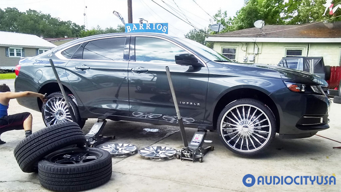 2019 Chevrolet Impala on 22" Velocity Wheels VW11 Chrome | Gallery ...
