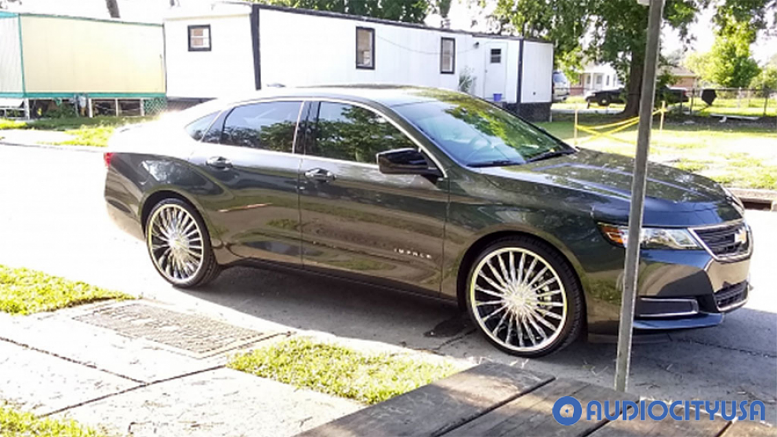 2019 Chevrolet Impala on 22" Velocity Wheels VW11 Chrome | Gallery ...