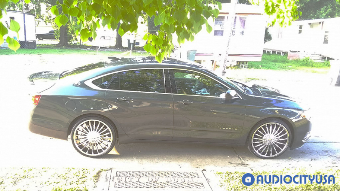 2019 Chevrolet Impala on 22" Velocity Wheels VW11 Chrome | Gallery ...