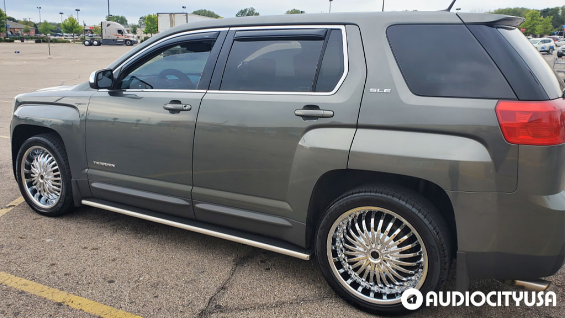 2013 GMC Terrain on 20" Strada Wheels Spina Chrome | Gallery | AudioCityUSA