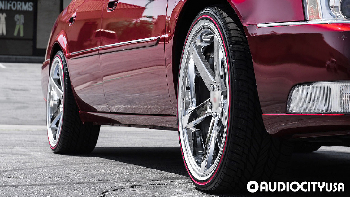 2011 Cadillac DTS on 20" Strada Wheels Perfetto Chrome | Gallery ...