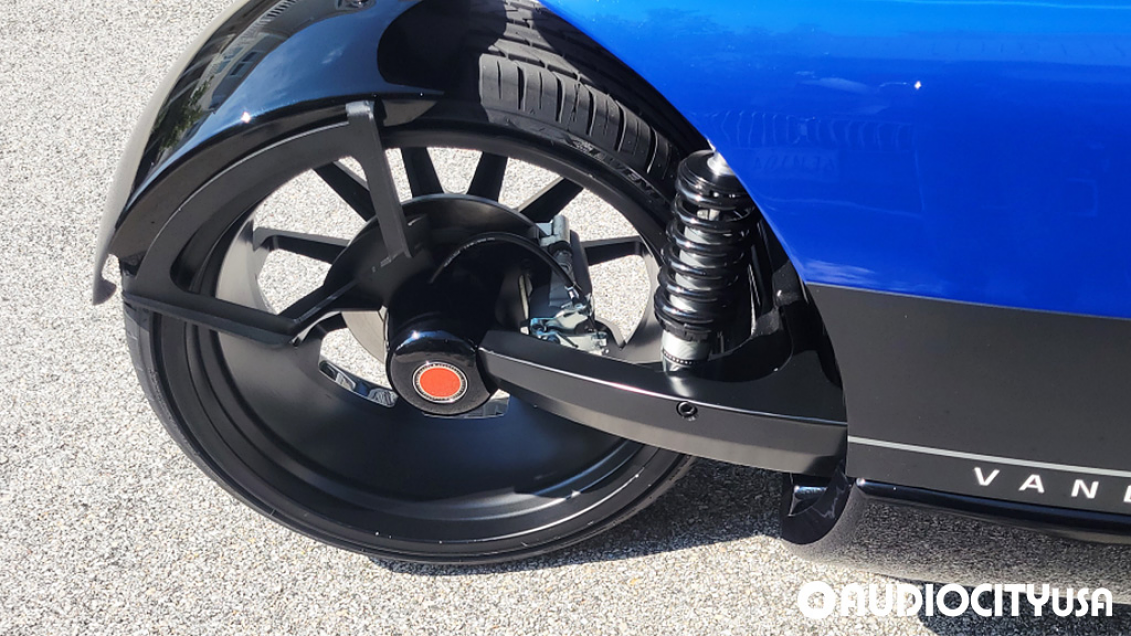 2022 Vanderhall Carmel on 20" Ferrada Wheels FR4 Matte Black with Gloss ...