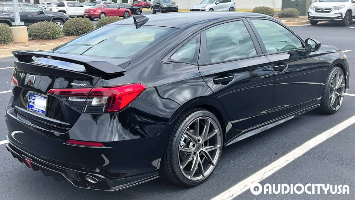 2022 Honda Civic on 19" Niche Wheels M116 Misano Anthracite | Gallery ...