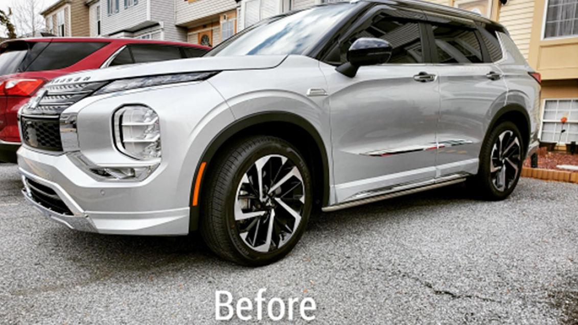 2022 Mitsubishi Outlander on 22" Lexani Wheels Wraith Gloss Black ...