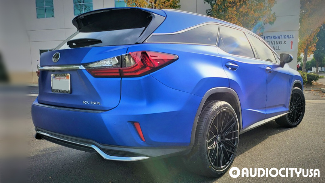 2017 Lexus RX Series on 22" Lexani Wheels Aries Gloss Black | Gallery ...