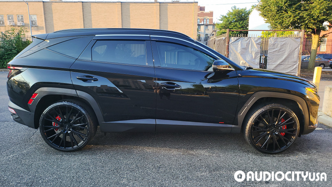 2022 Hyundai Tucson on 22" Revetti Wheels M12 Satin Black | Gallery ...