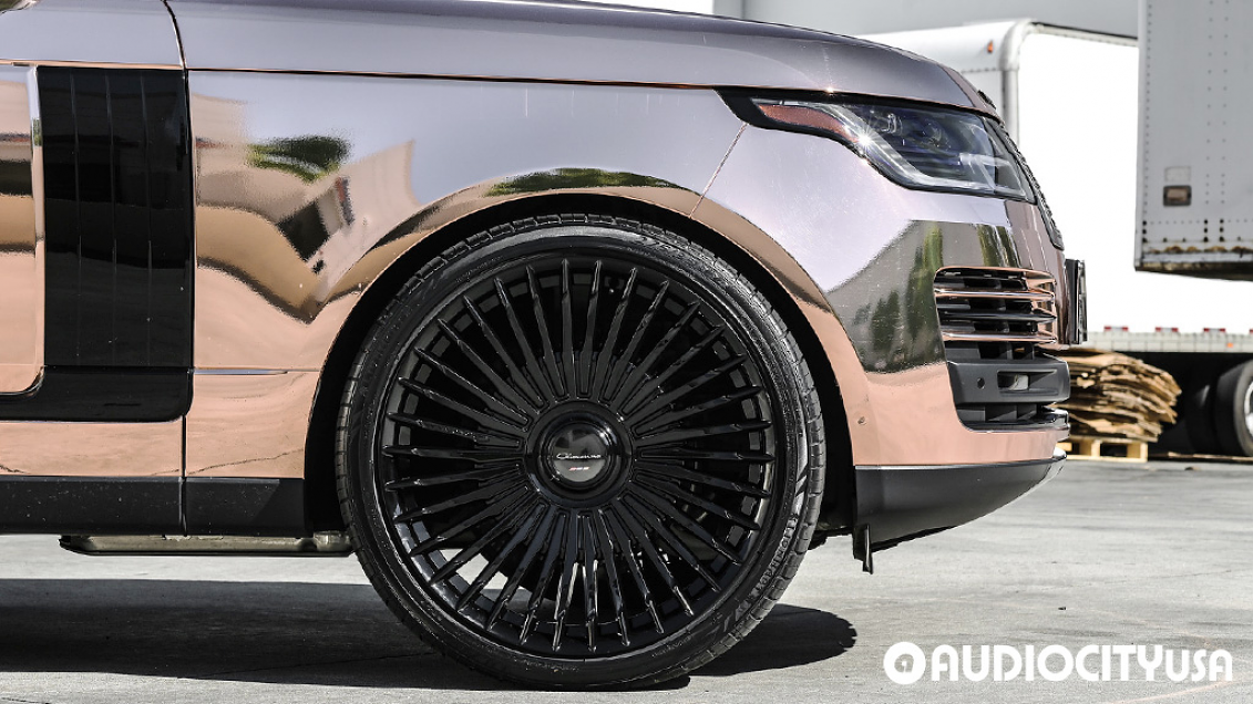 2022 Land Rover Range Rover on 24" Giovanna Wheels Tulum Gloss Black ...