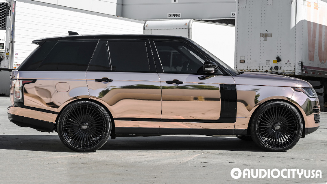 2022 Land Rover Range Rover on 24" Giovanna Wheels Tulum Gloss Black ...