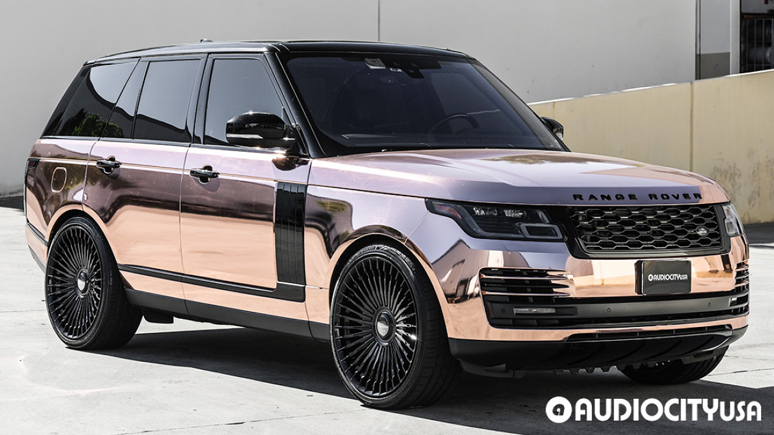 2022 Land Rover Range Rover on 24" Giovanna Wheels Tulum Gloss Black ...