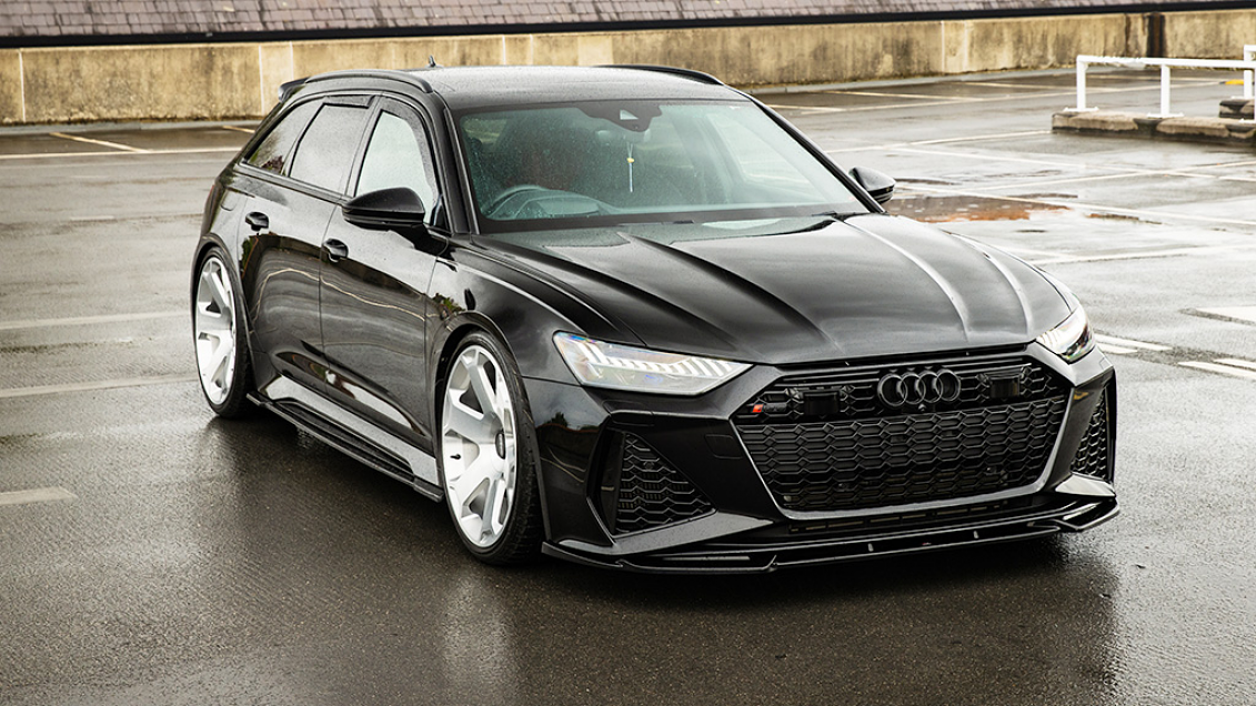 2023 Audi RS6 on 22" Rotiform Wheels AVS Brushed Silver | Gallery ...