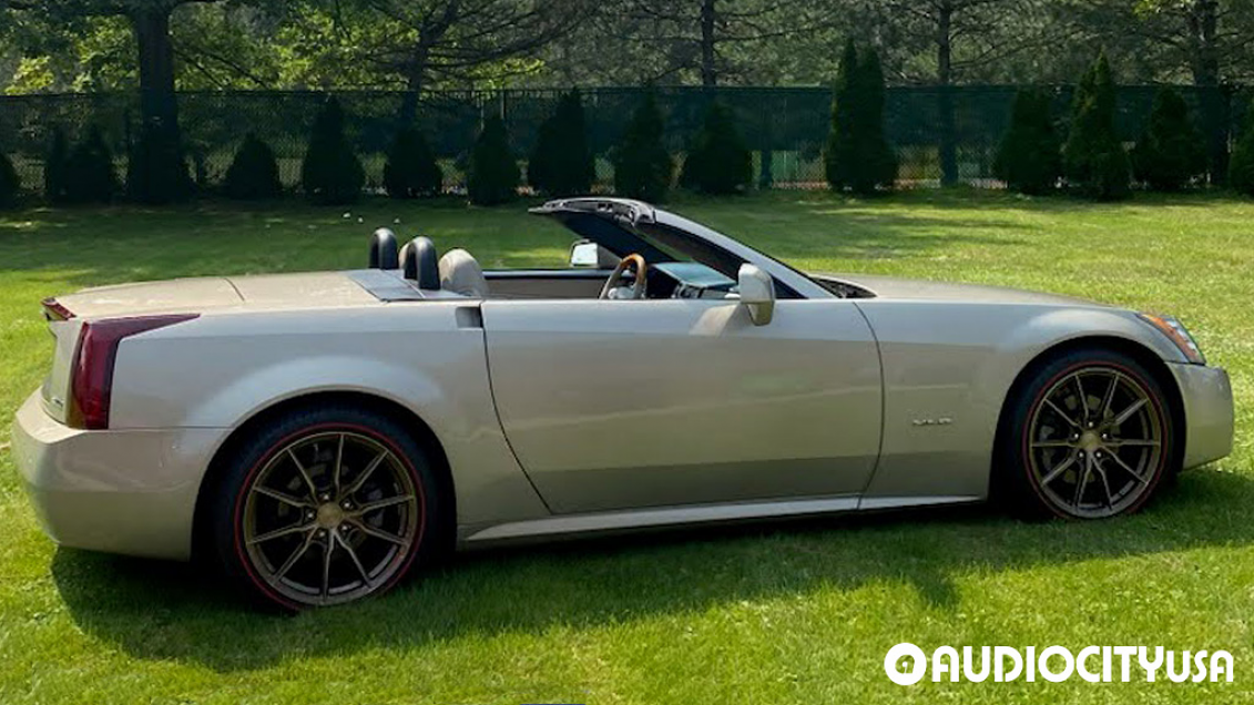 2006 Cadillac Xlr On 19 Stance Wheels Sf11 Brushed Dual Bronze