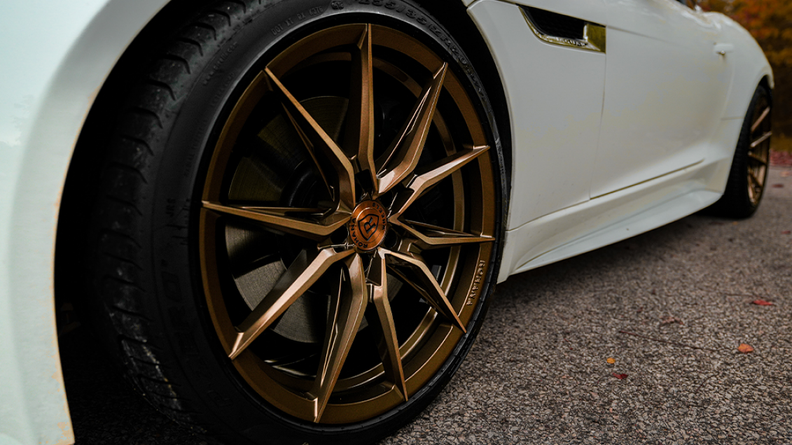 2022 Jaguar F-Type on 20" Rohana Wheels RFX13 Brushed Bronze | Gallery ...