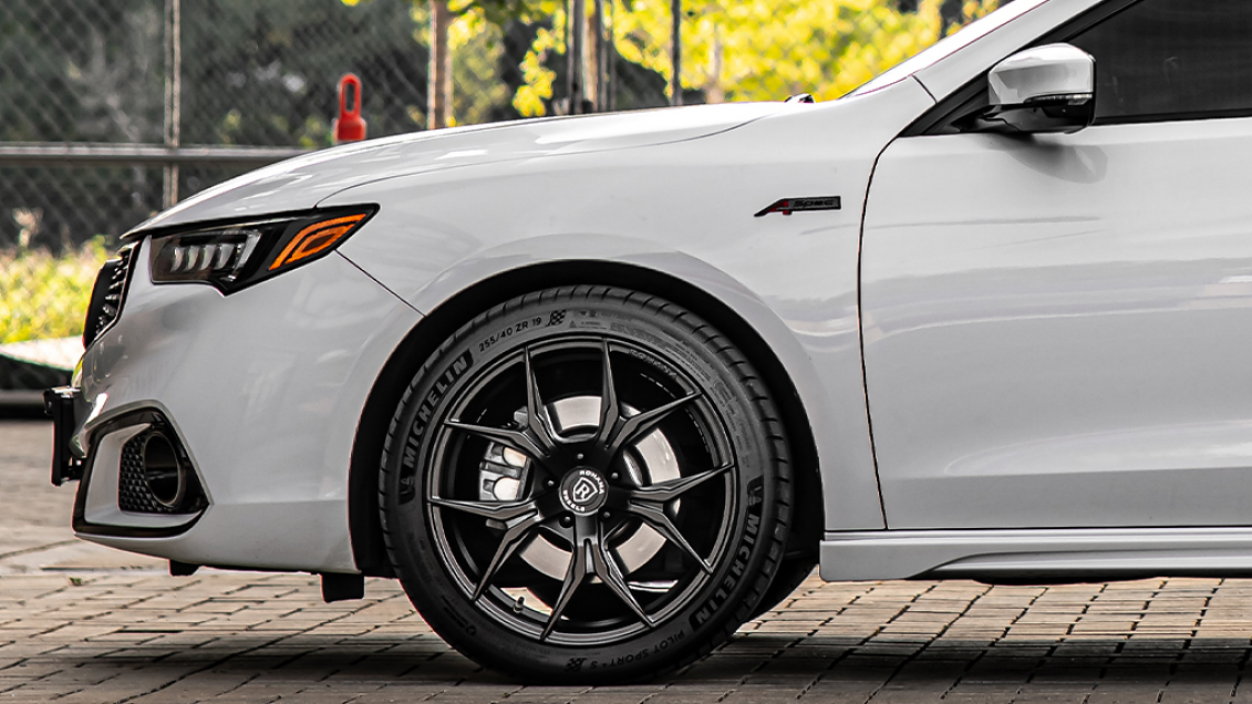 2022 Acura TLX on 19" Rohana Wheels RFX5 Matte Black | Gallery ...