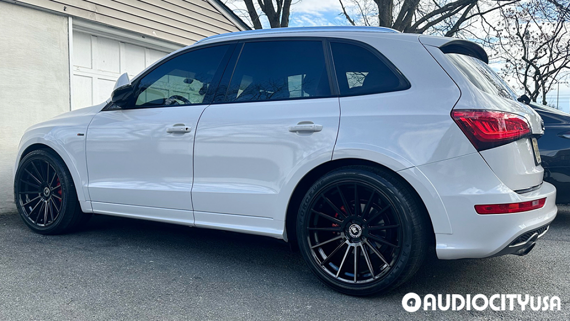 2017 Audi Q5 on 21" Road Force Wheels RF15 Gloss Black | Gallery | AudioCityUSA