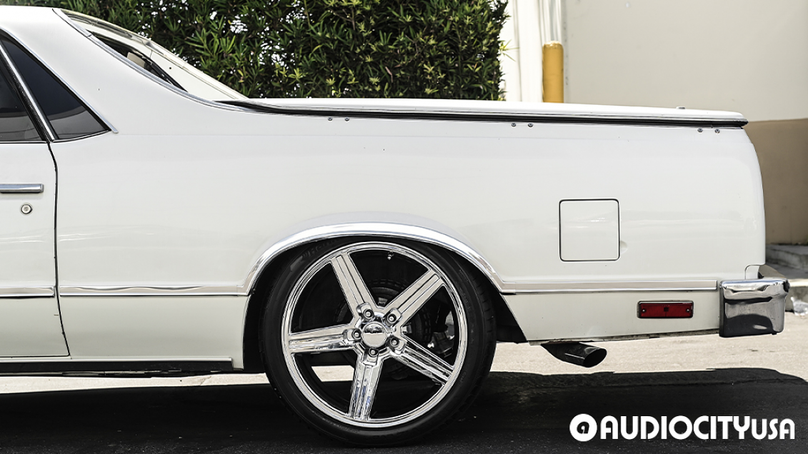 1986 Chevrolet El Camino on 20" IROC Wheels IROC Chrome | Gallery ...