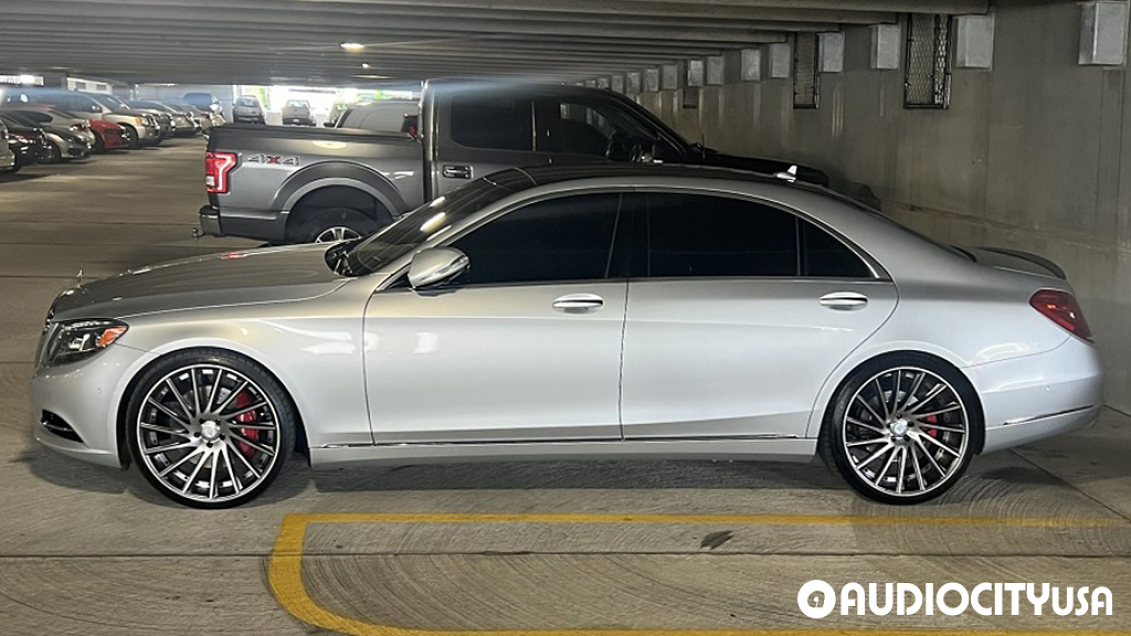 2016 Mercedes-Benz S-Class on 22" Road Force Wheels RF16 Gunmetal ...