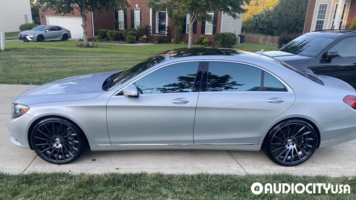 2016 Mercedes-Benz S-Class on 22" Road Force Wheels RF16 Gunmetal ...