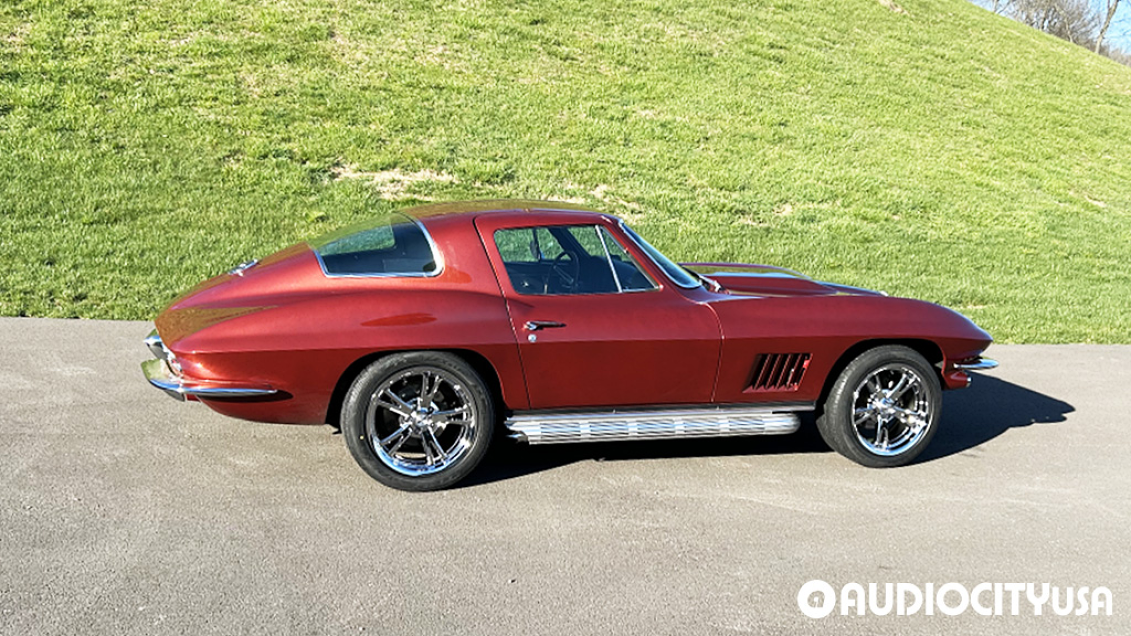 1967 Chevrolet Corvette on 18" Rider Wheels 606 Chrome | Gallery ...