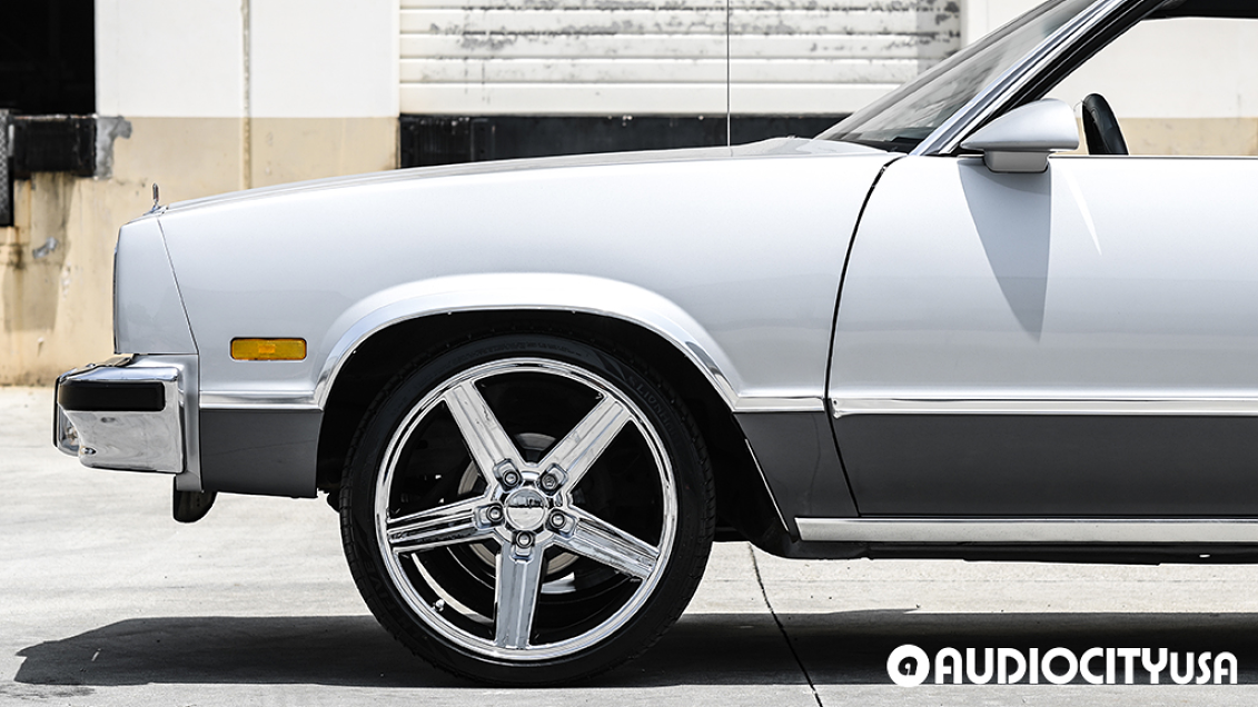 1987 Chevrolet El Camino on 20" IROC Wheels IROC Chrome | Gallery ...
