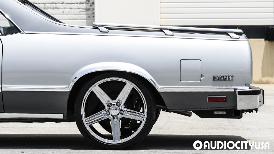 1987 Chevrolet El Camino on 20" IROC Wheels IROC Chrome | Gallery ...