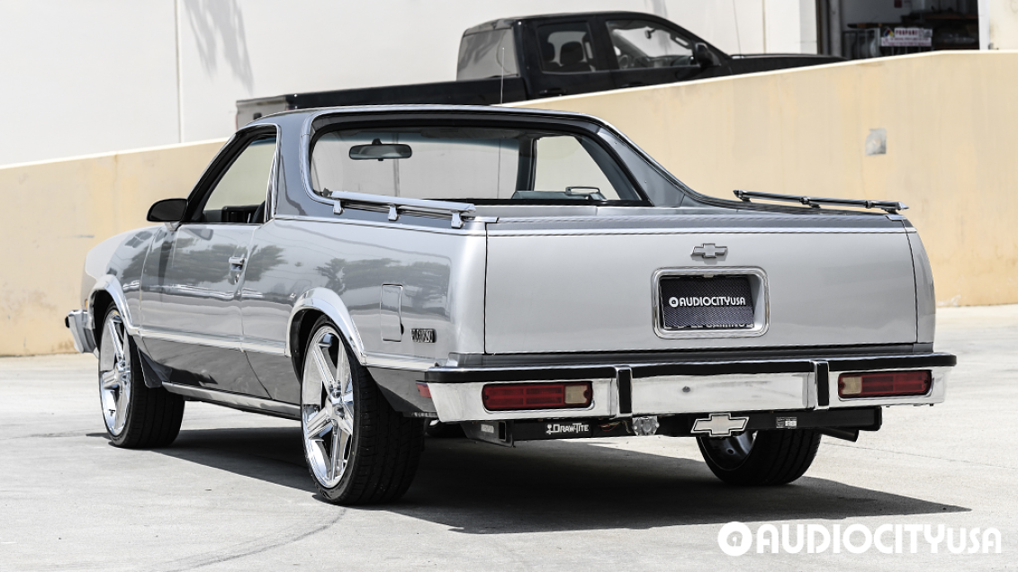 1987 Chevrolet El Camino on 20" IROC Wheels IROC Chrome | Gallery ...