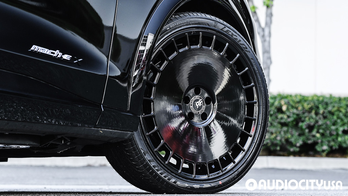 2024 Ford Mustang Mach-E on 22" Road Force Wheels RF30 Gloss Black ...