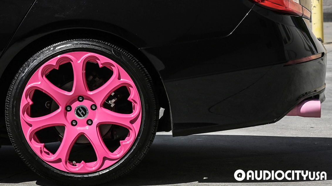 2018 Honda Accord on 19" Heritage Wheels Kokoro MonoC Sakura Pink ...