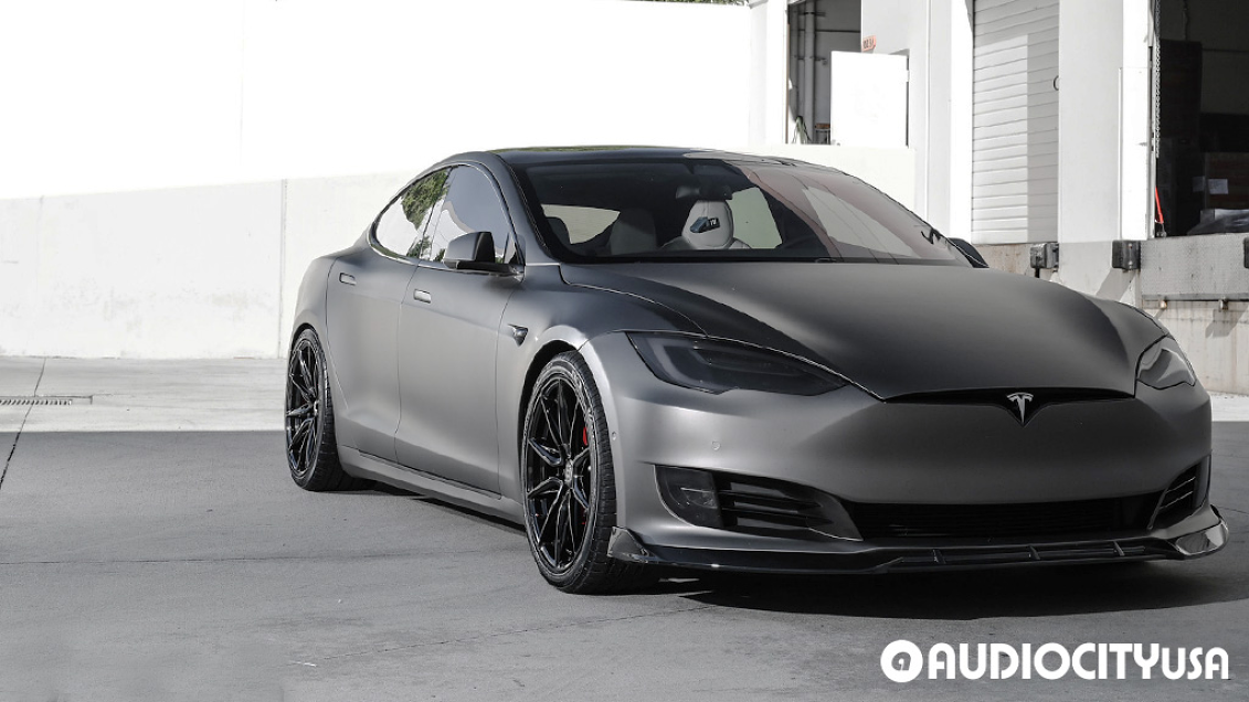 2019 Tesla Model S on 20" Brada Wheels CX2 Gloss Black | Gallery ...