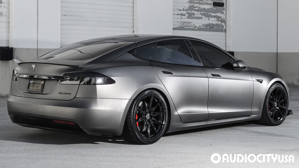 2019 Tesla Model S on 20" Brada Wheels CX2 Gloss Black | Gallery ...