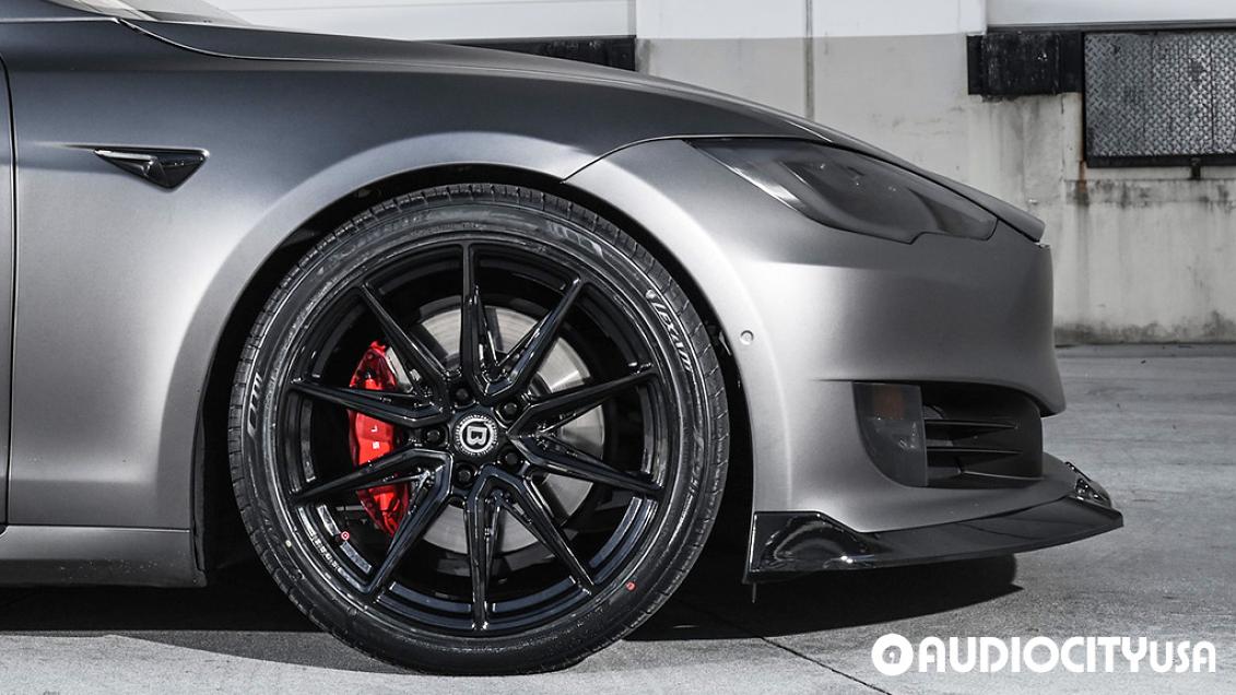 2019 Tesla Model S on 20" Brada Wheels CX2 Gloss Black | Gallery ...