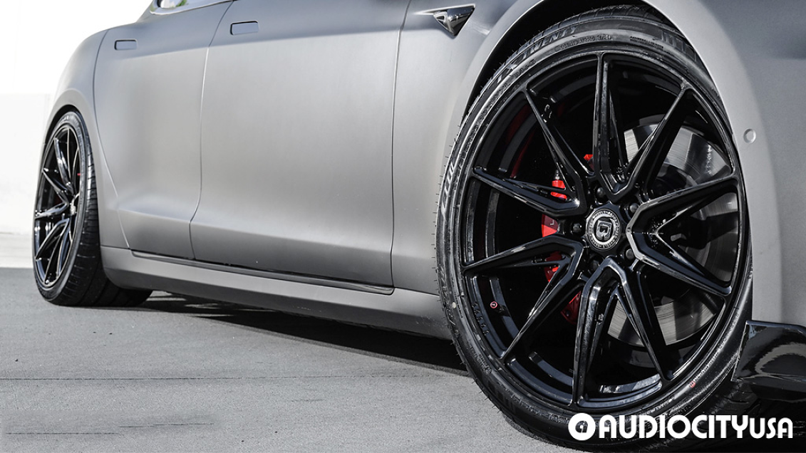 2019 Tesla Model S on 20" Brada Wheels CX2 Gloss Black | Gallery ...