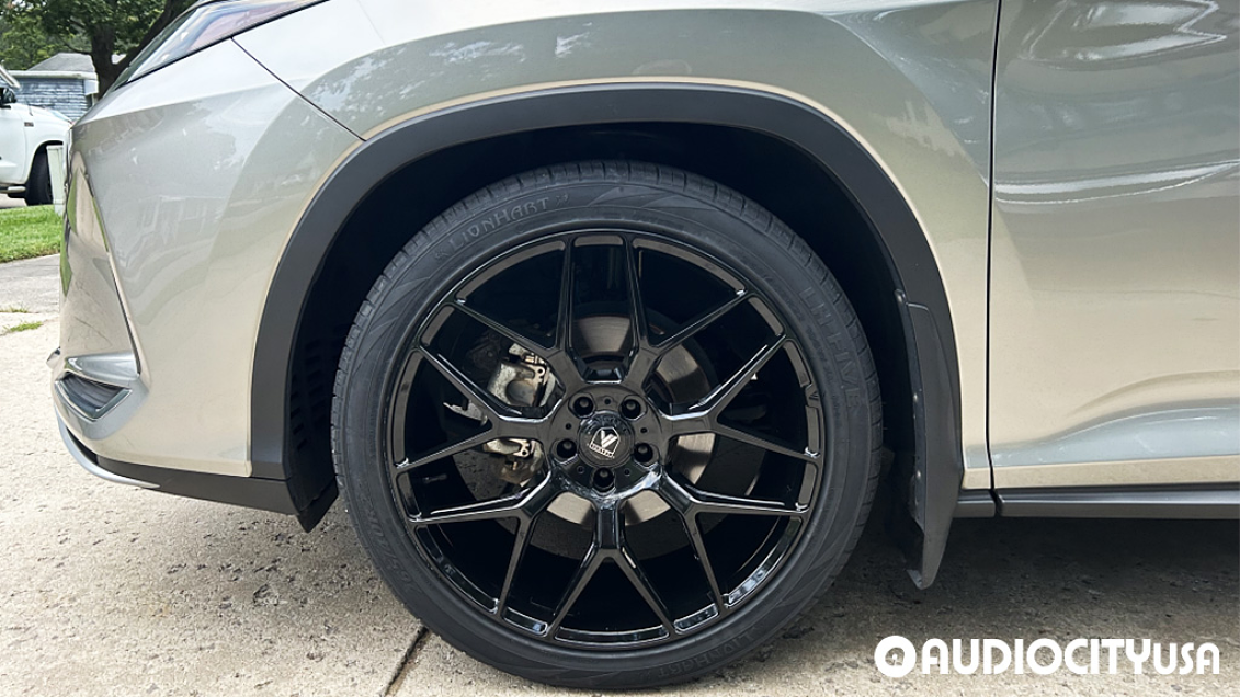2020 Lexus RX Series Base on 22" Asanti Wheels ABL-27 Dynasty Gloss ...