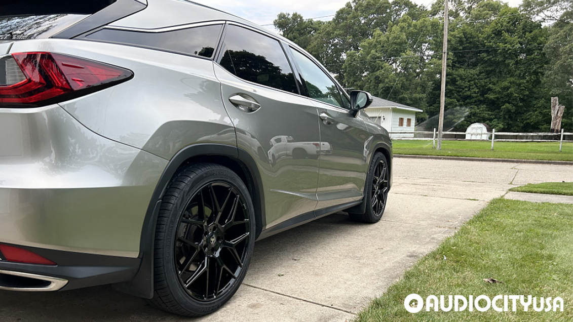 2020 Lexus RX Series Base on 22" Asanti Wheels ABL-27 Dynasty Gloss ...