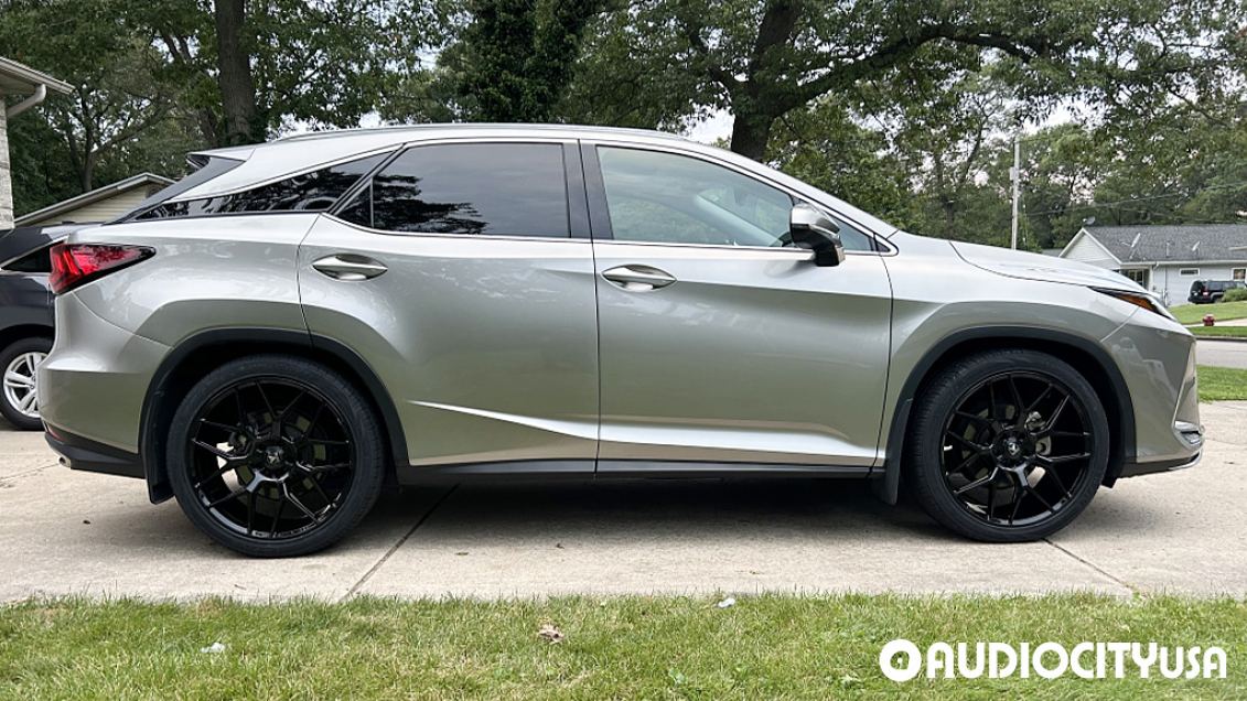 2020 Lexus RX Series Base on 22" Asanti Wheels ABL-27 Dynasty Gloss ...