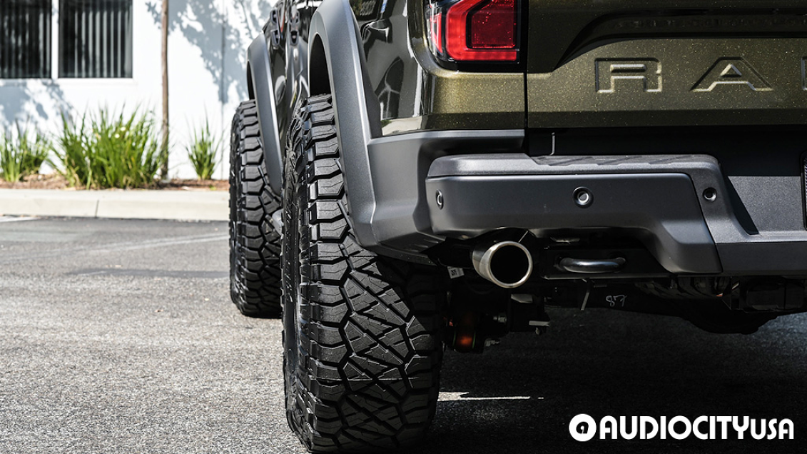 2024 Ford Ranger on 17" KMC Wheels KM550 Riot SBL Custom Root Beer ...