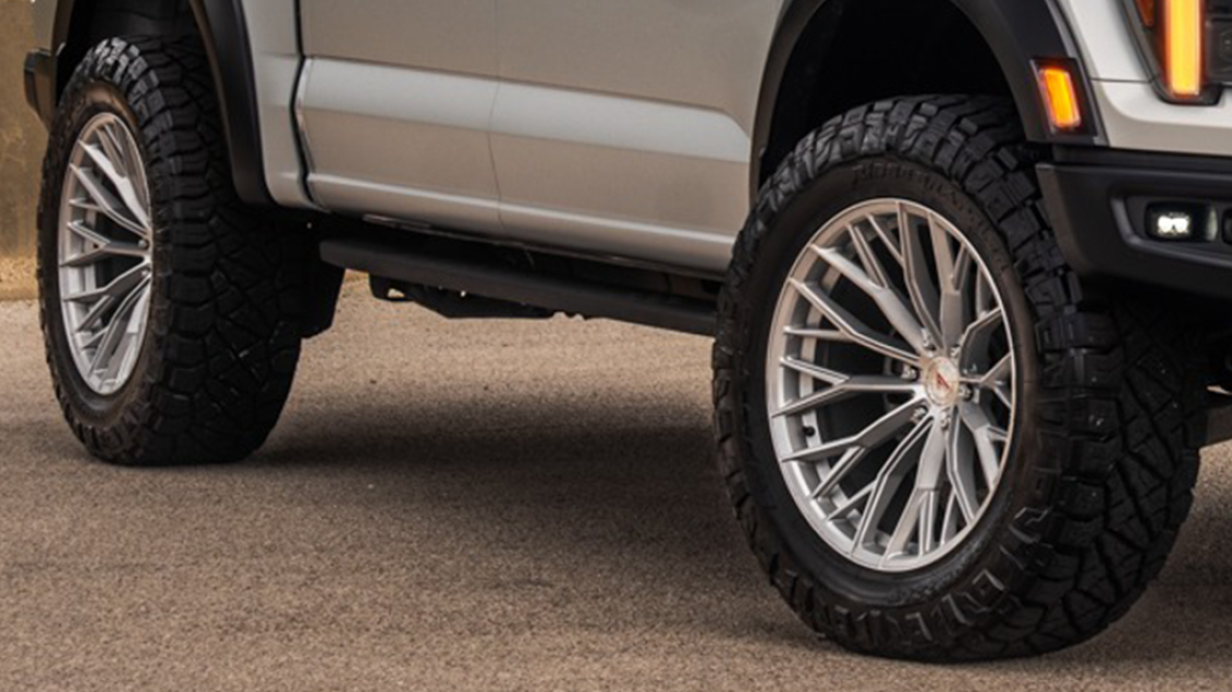 2024 Ford F-150 on 22" Ferrada Wheels FTR9 Machined Silver | Gallery ...