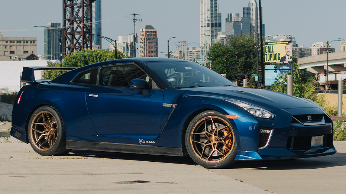 2022 Nissan GT-R on 20" Rohana Wheels RFX11 Brushed Bronze | Gallery ...