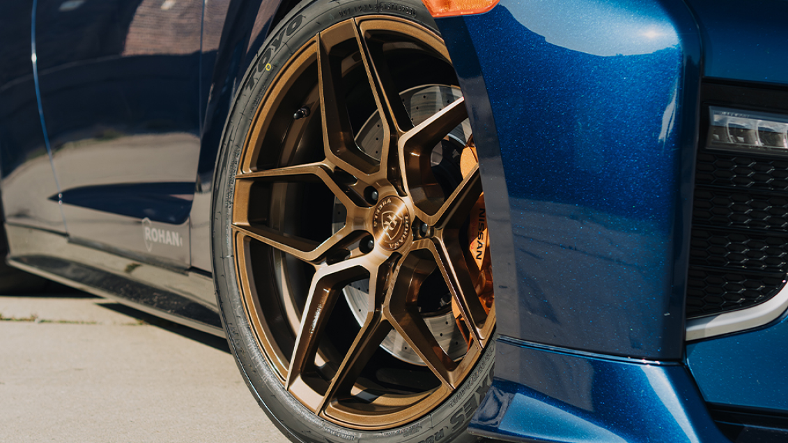 2022 Nissan GT-R on 20" Rohana Wheels RFX11 Brushed Bronze | Gallery ...