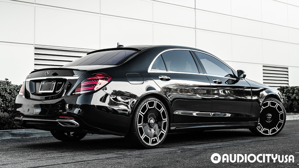 2020 Mercedes-Benz S-Class on 22" Koko Kuture Wheels Sicily Gloss Black ...