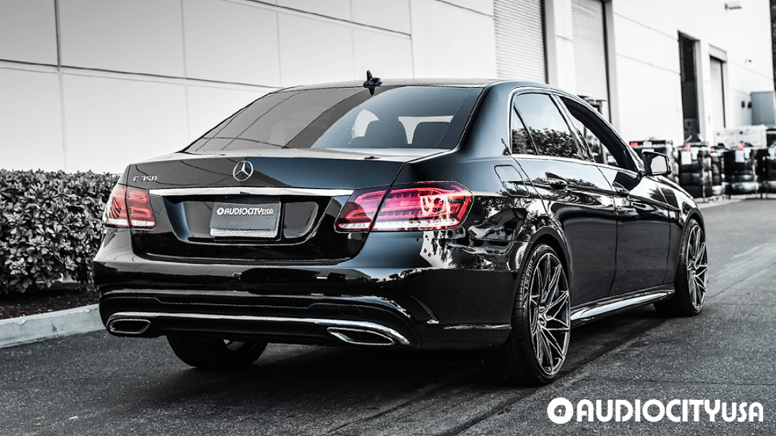 2014 Mercedes-Benz E-Class on 20" ACE Alloy Wheels D716 Driven Matte ...