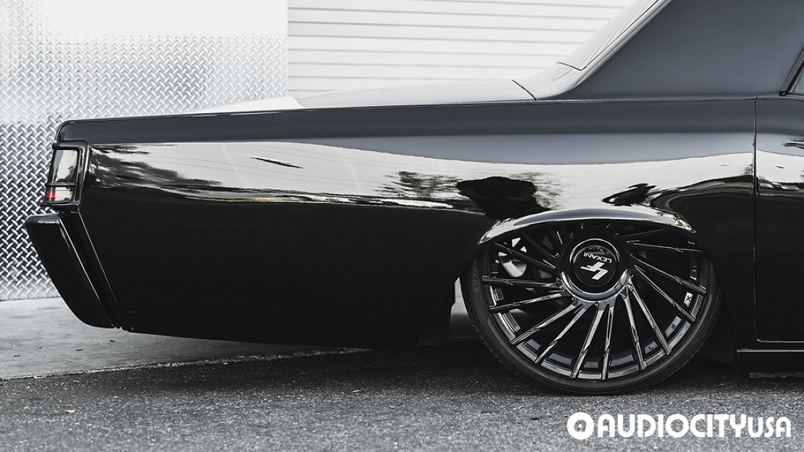 1969 Lincoln Continental on 22" Lexani Wheels Wraith-XL Gloss Black ...