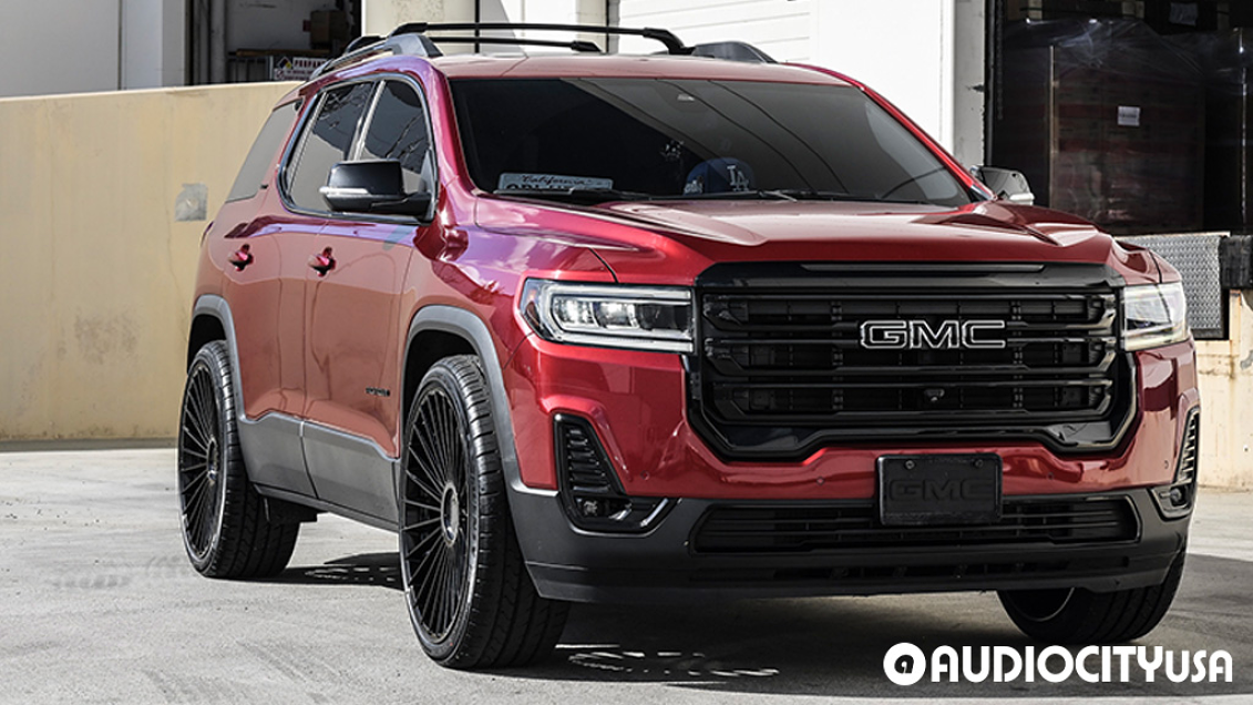 2022 GMC Acadia on 24" Road Force Wheels RF22 Gloss Black | Gallery ...