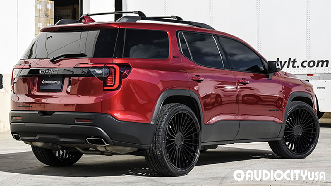 2022 GMC Acadia on 24" Road Force Wheels RF22 Gloss Black | Gallery ...